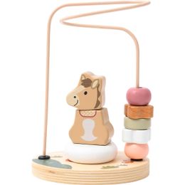 Motorikschleife Sterntaler "Pferd Sunny", bunt, Motorikspielzeug, BabyB:11cm H:16cm T:7,7cm, Holz, FSC - sch&uuml;tzt Wald - weltweit, B:11cm H:16cm T:7,7cm