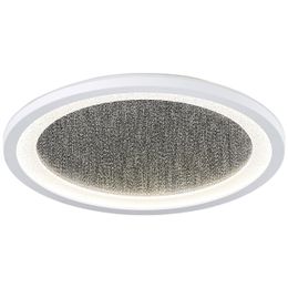 BRELIGHT LED Deckenleuchte "Tanida", wei&szlig;, &Oslash; 29cm H: 2cm, 1 Stk., Leuchten, LED-Deckenlampe mit Glitzereffekt, 22 W, 2200 lm, 4000 K, wei&szlig;, LED Deckenleuchte