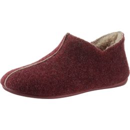 THIES Damen Hausschuh bordeaux Gr&ouml;&szlig;e 37