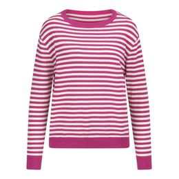 Peter Hahn - Rundhals-Pullover aus 100% SUPIMA -Baumwolle, pink, Gr. 46 / L - Baumwolle