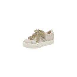 Paul Green - Plateau-Sneaker, beige, Gr. 38 - Leder