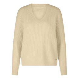 Basler - V-Pullover, beige, Gr. 40 / M - Alpaka