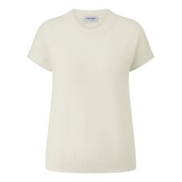 Peter Hahn - Rundhals-Pullover aus 100% Kaschmir, weiss, Gr. 42 / M - Kaschmir