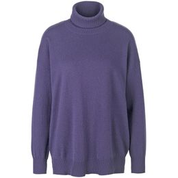 Peter Hahn - Pullover aus 100% Kaschmir, lila, Gr. 46 / L - Kaschmir