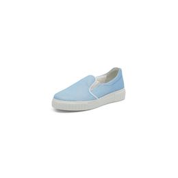 Semler - Slipper Pamela, blau, Gr. 42