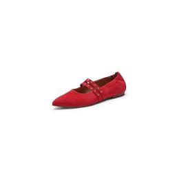 Gabor - Ballerina, rot, Gr. 38.5 - Leder
