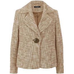 Fadenmeister Berlin - Blazer, braun, Gr. 46 / L - Baumwolle