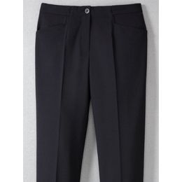 COME ON Damen Webhose, schwarz, Gr. 54, unifarben, 53% Polyester, 43% Schurwolle, 4% Elasthan, Hosen