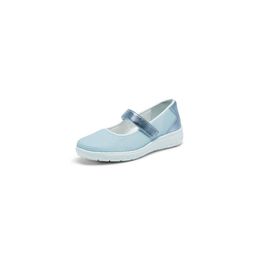 Semler - Ballerina Greta, blau, Gr. 44 - Leder