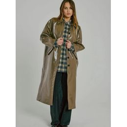 NORR Damen Outdoorjacke "NORR Jacket Dicte"olive, Gr. 34, Obermaterial: 78% Baumwolle, 14% Viskose, 8% Elasthan, Jacken