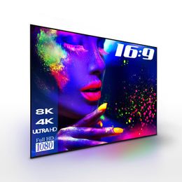 eSmart Expert UKD Tageslicht Rahmen Leinwand grau 233,6 cm 92 Zoll
