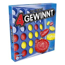 Hasbro Gaming 4 gewinnt, Strategiespiel f&uuml;r 2 Spieler, 4 gewinnt Rasterwand, 4 in einer Reihe, Spiel f&uuml;r Kinder ab 6