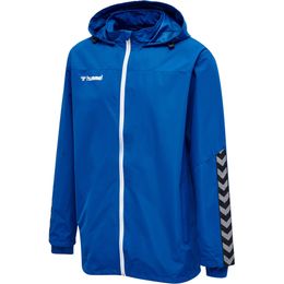Hummel Jacke 'Authentic' Herren Gr&ouml;&szlig;e S royalblau / rauchgrau / schwarz / wei&szlig;