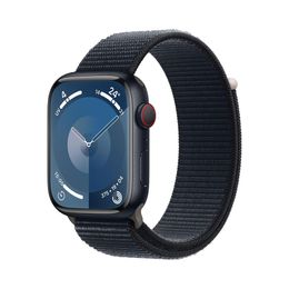 Apple Watch Series 9 (2023) GPS 41 mm - Aluminium Mitternacht - Sport loop Blau