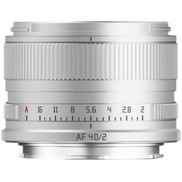 TTARTISAN AF 40mm f2 L-Mount (Vollformat) silber -17,90&euro; 10% NEW YEAR RABATT 161,10 Effektivpreis