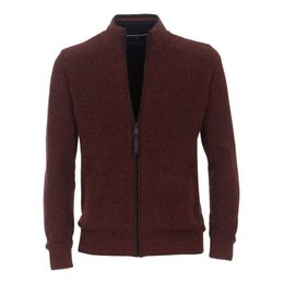 Casamoda Cardigan in Bordeaux in Rot - 64% | Gr&ouml;&szlig;e XL | Herren-pullover-cardigans