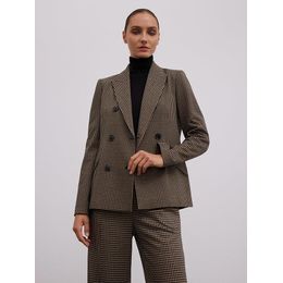 BGN Blazer in Beige/ Schwarz - 84% | Gr&ouml;&szlig;e 36 | Damenjacken