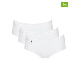 Sloggi 3er-Set: Pantys in Wei&szlig; - 53% | Gr&ouml;&szlig;e 48 | Damen-unterteile