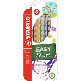 Stabilo Ergonomische Buntstifte - Rechtsh&auml;nder "Stabilo EASYcolors" - 6 St&uuml;ck - 25% | Schulzubehoer