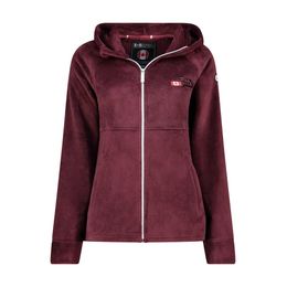 Canadian Peak Fleecejacke "Ulotteak" in Bordeaux - 58% | Gr&ouml;&szlig;e M | Damenjacken
