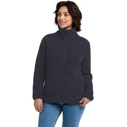 Jack Wolfskin Fleecejacke "High Curl" in Dunkelblau - 35% | Gr&ouml;&szlig;e L | Damenjacken