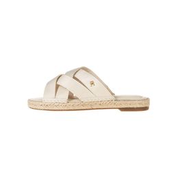 Tommy Hilfiger Shoes Pantoletten in Creme - 37% | Gr&ouml;&szlig;e 40 | Damen-pantoletten