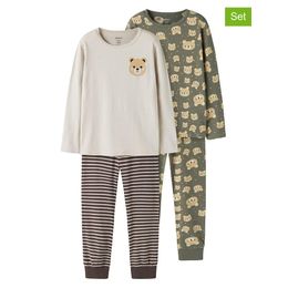 name it 2er-Set: Pyjamas in Bunt - 22% | Gr&ouml;&szlig;e 122/128 | Baby-waesche