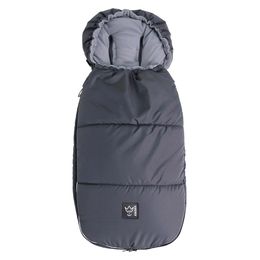 Kaiser Naturfellprodukte Thermo-Fu&szlig;sack "Lukky" in Anthrazit - (L)105 x (B)45 cm - 23% | Baby-fusssaecke