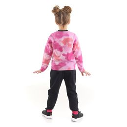 Denokids 2tlg. Outfit in Pink/ Schwarz - 60% | Gr&ouml;&szlig;e 128 | Kinderhosen