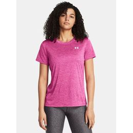 Under Armour Trainingsshirt ''Twist'' in Pink - 43% | Gr&ouml;&szlig;e XL | Damen-outdoor-tops-shirts
