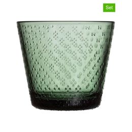 iittala 2er-Set: Gl&auml;ser "Tundra" in Gr&uuml;n - 290 ml - 11% | Gedeckter-tisch