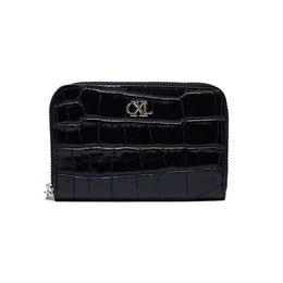 CXL by Christian Lacroix Leder-Geldb&ouml;rse "Tuilerie" in Schwarz - (B)12 x (H)10 cm - 71% | Portemonnaies-etuis