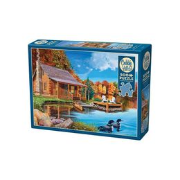 COBBLE HILL PUZZLES 500tlg. Puzzle "Loon Lake" - ab 12 Jahren - 17% | Gesellschaftsspiele