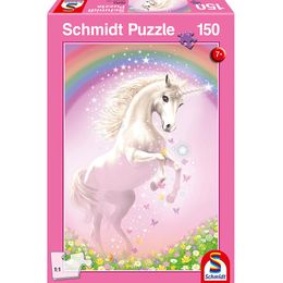 Schmidt Spiele 150tlg. Puzzle "Rosa Einhorn" - ab 7 Jahren - 14% | Gesellschaftsspiele