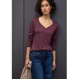 Street One Longsleeve in Lila - 33% | Gr&ouml;&szlig;e 42 | Damen-tops
