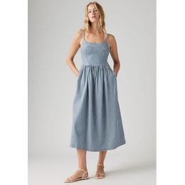 Levi's Levi's Kleid in Hellblau/ Wei&szlig; - 63% | Gr&ouml;&szlig;e XS | Damen-kleider