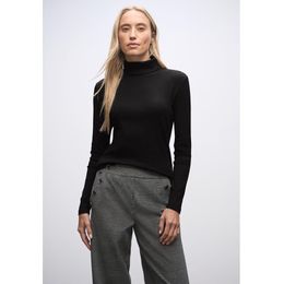 Street One Longsleeve in Schwarz - 38% | Gr&ouml;&szlig;e 36 | Damen-tops