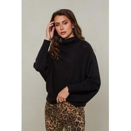 Jos&eacute;fine Pullover "Karcag" in Schwarz - 74% | Gr&ouml;&szlig;e XL | Damen-pullover-cardigans