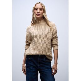 Street One Pullover in Beige - 46% | Gr&ouml;&szlig;e 38 | Damen-pullover-cardigans