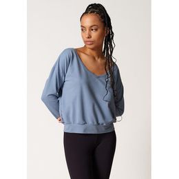 Skiny Longsleeve in Hellblau - 28% | Gr&ouml;&szlig;e 42 | Damen-tops