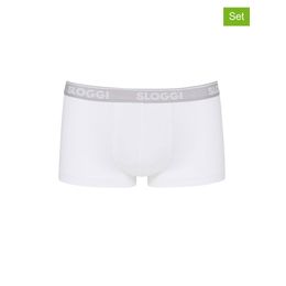 Sloggi 2er-Set: Boxershorts in Wei&szlig; - 49% | Gr&ouml;&szlig;e S | Herren-waesche