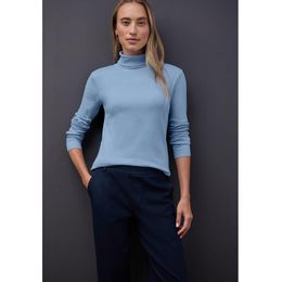Street One Rollkragenpullover in Hellblau - 30% | Gr&ouml;&szlig;e 40 | Damen-pullover-cardigans