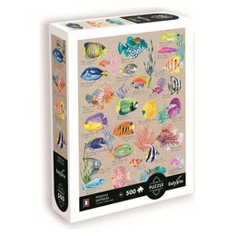 Calypto 500tlg. Puzzle "Exotische Fische" - ab 8 Jahren - 14% | Gesellschaftsspiele