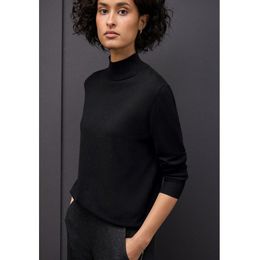 Street One Rollkragenpullover in Schwarz - 40% | Gr&ouml;&szlig;e 36 | Damen-pullover-cardigans
