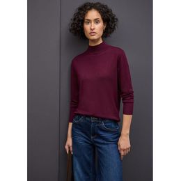 Street One Rollkragenpullover in Bordeaux - 42% | Gr&ouml;&szlig;e 38 | Damen-pullover-cardigans