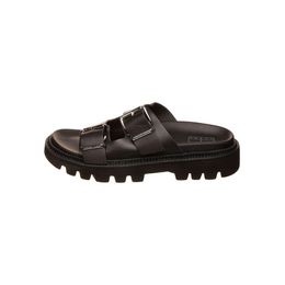 Tommy Hilfiger Shoes Leder-Pantoletten in Schwarz - 33% | Gr&ouml;&szlig;e 40 | Damen-pantoletten