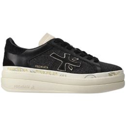 Premiata Low-Top Sneaker - Sneakers Black - Gr. 36 (EU) - in Schwarz - f&uuml;r Damen