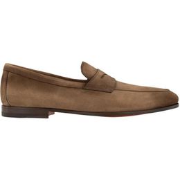 Santoni Loafer - Carlos Loafer - Gr. UK_7_5 - in Braun - f&uuml;r Damen