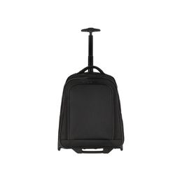 Dermata 2 Rollen Rucksacktrolley 47.5 cm Laptopfach in schwarz | Gr.: onesize