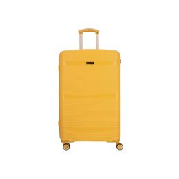 d&n D&N Travel Line 4200 4 Rollen Trolley L 77 cm in yellow | Gr.: onesize